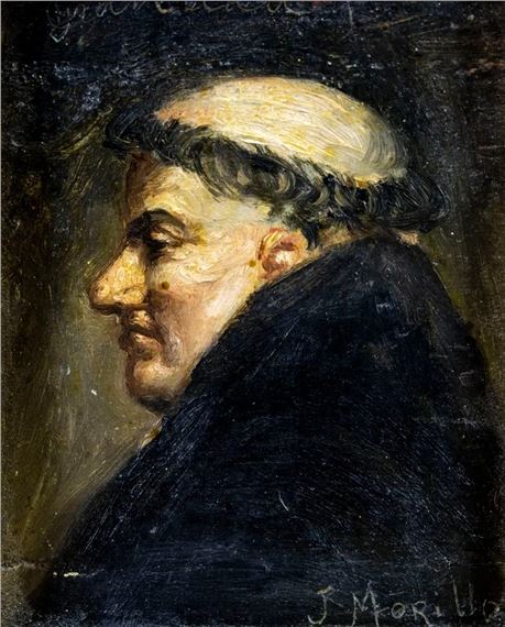 José Morillo Ferradas | Portrait of Monk | MutualArt