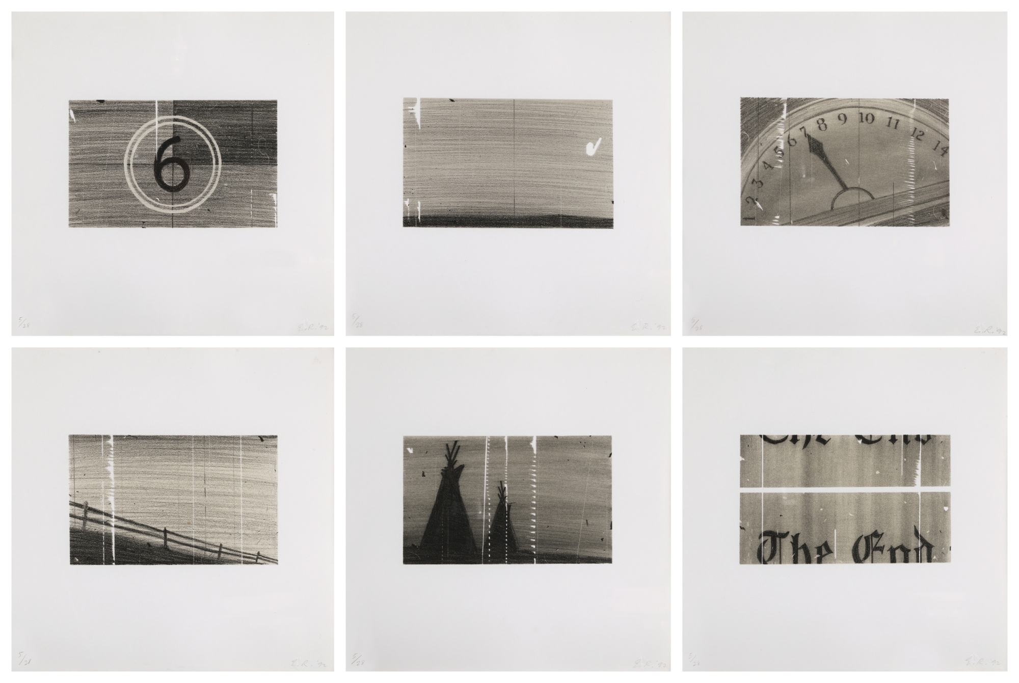 Ed Ruscha | Cameo Cuts | MutualArt