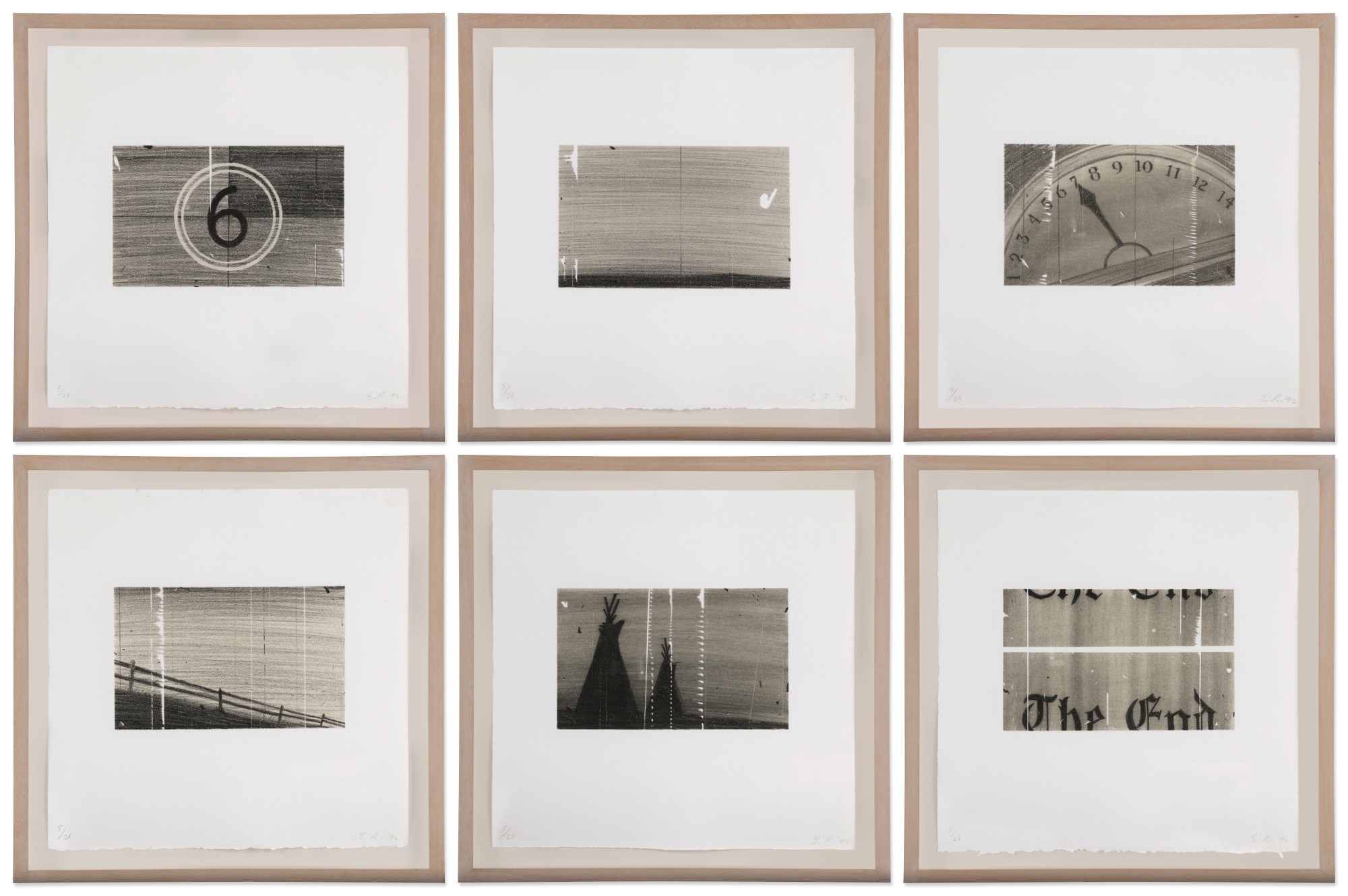 Ed Ruscha | Cameo Cuts | MutualArt