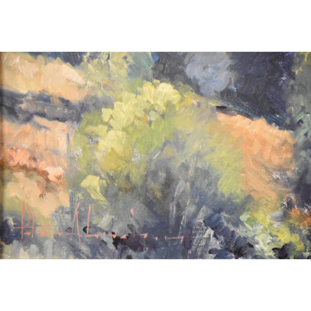Peter Abraham | Peter Abraham. Eagle Heights. Oil on board. Signed ...