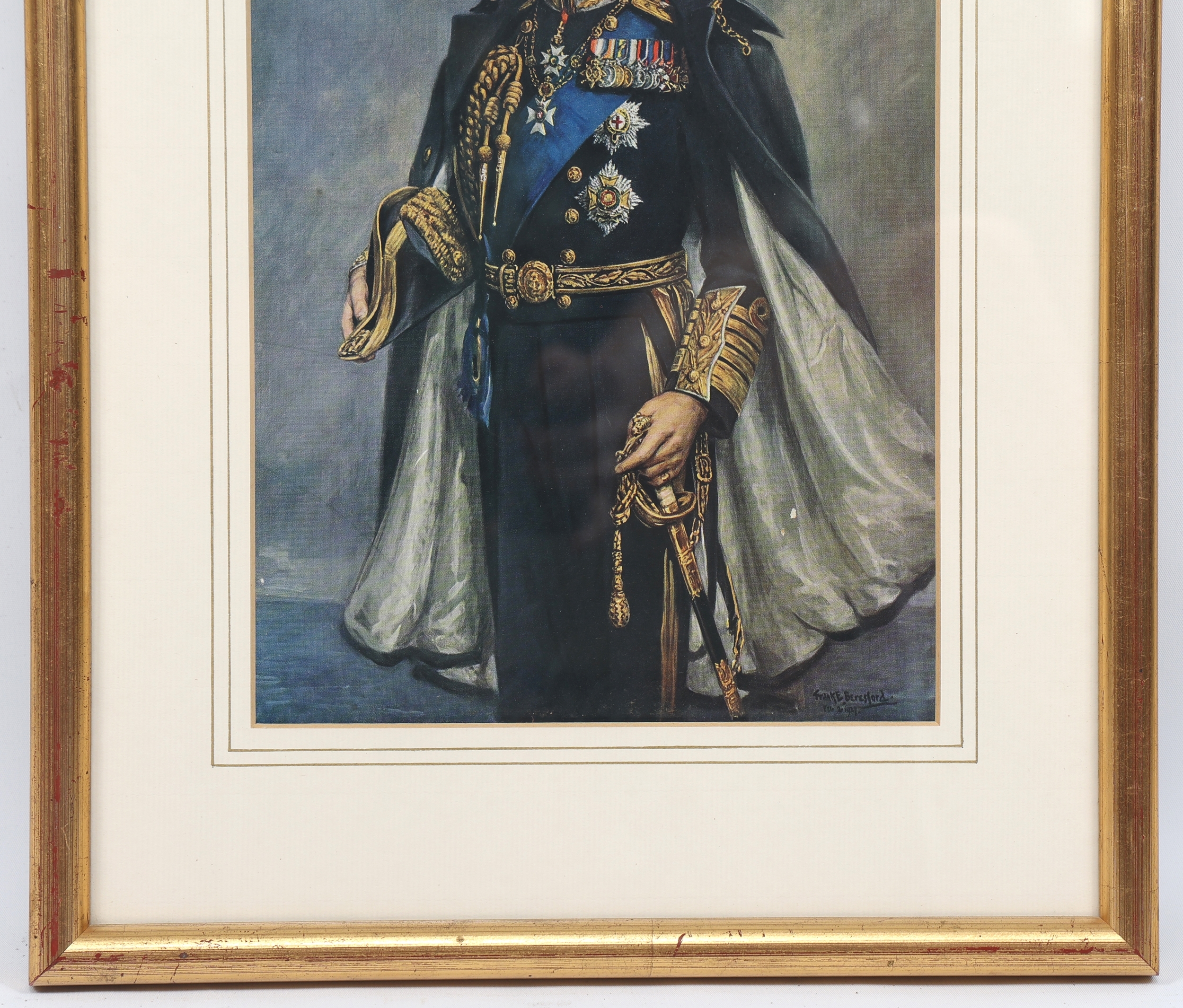 Frank Ernest Beresford | KING GEORGE VI PRINT ARTIST SIGNED BY FRANK E ...