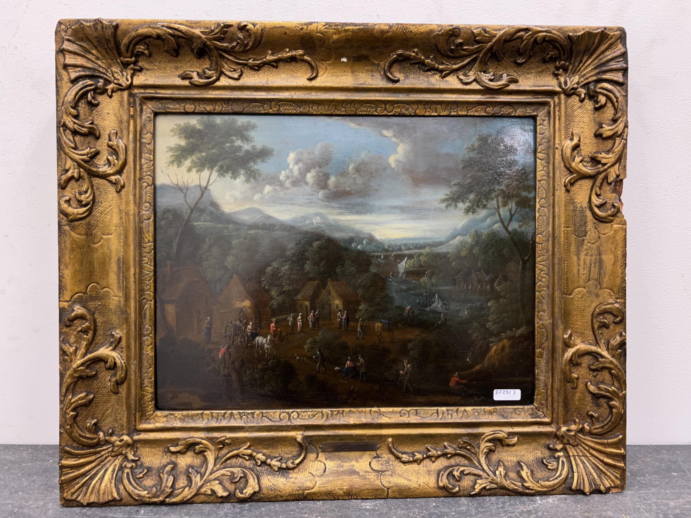 Pieter Gysels | A praying hermit | MutualArt