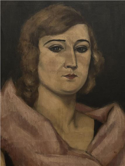 Albert François Mathys | Portrait de Christine Decoeur | MutualArt