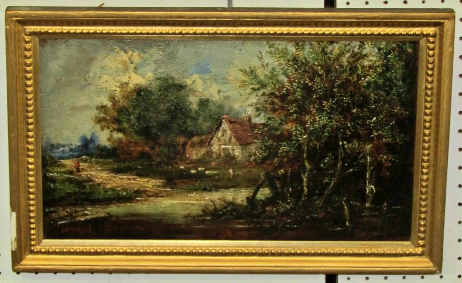 John Constable | A watermill by a river | MutualArt
