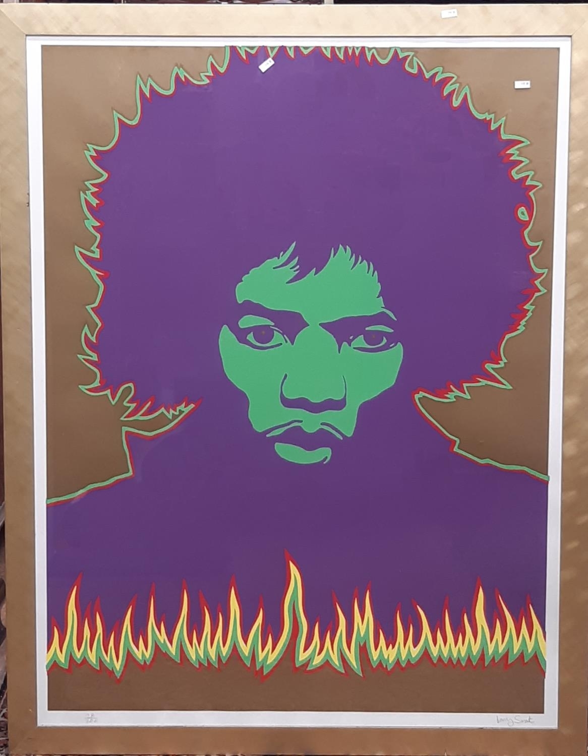 Larry Smart | ‘Jimi Hendrix’ a large and impressive limited number ...