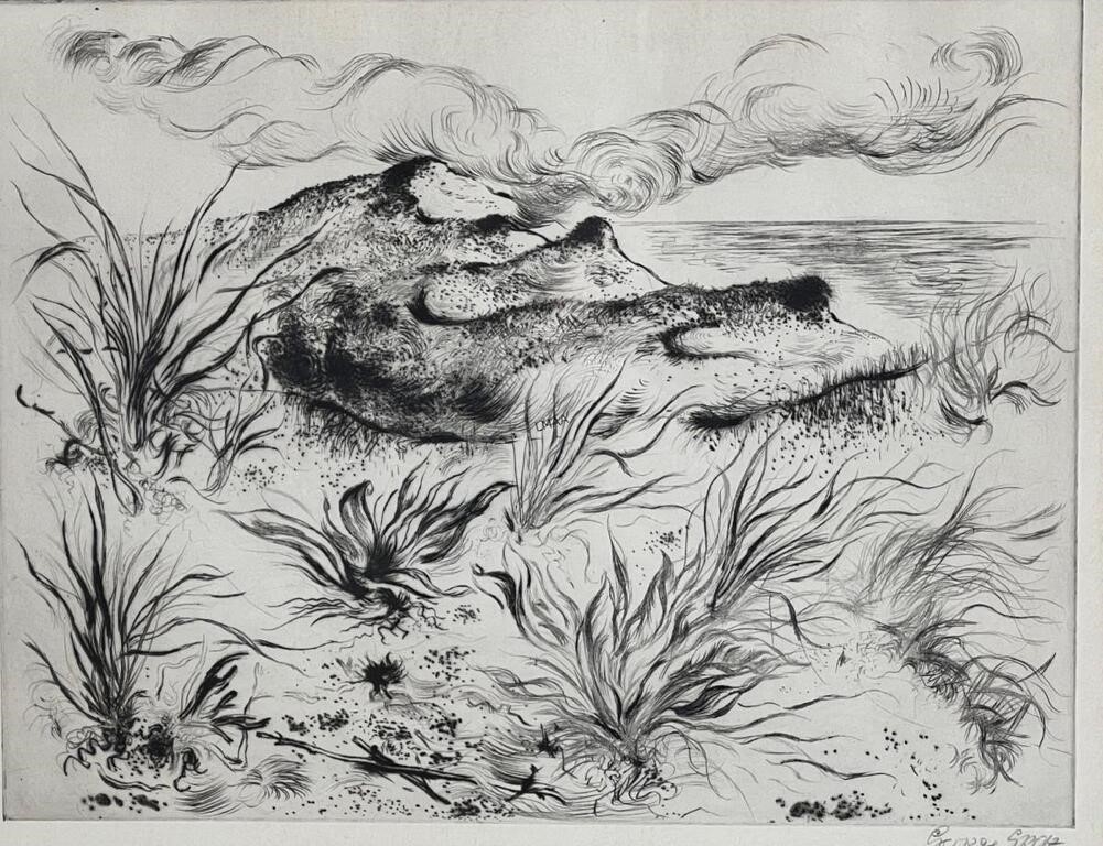 George Grosz | GEORGE GROTZ PENCIL SIGNED ETCHING | MutualArt
