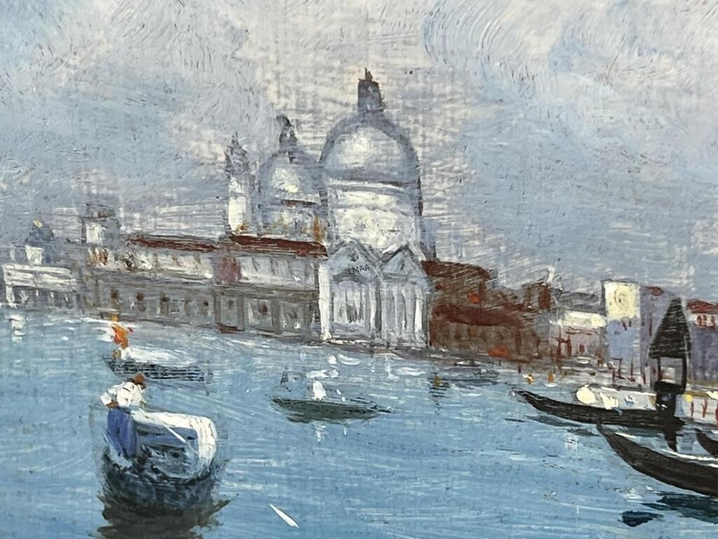 Denis Fildes | OIL ON PANEL VENICE BY DENIS QUINTAN FILDES | MutualArt