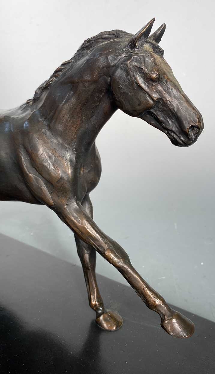 Barry Foley | a bronze model of a mare and foal | MutualArt