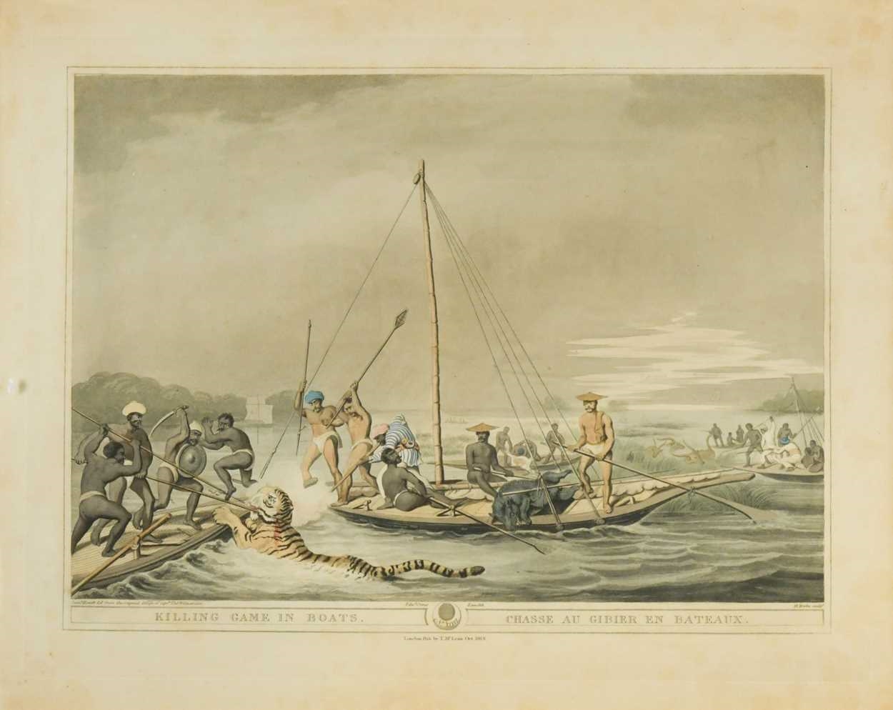 William Samuel Howitt | Four scenes of India from Oriental Field Sports ...