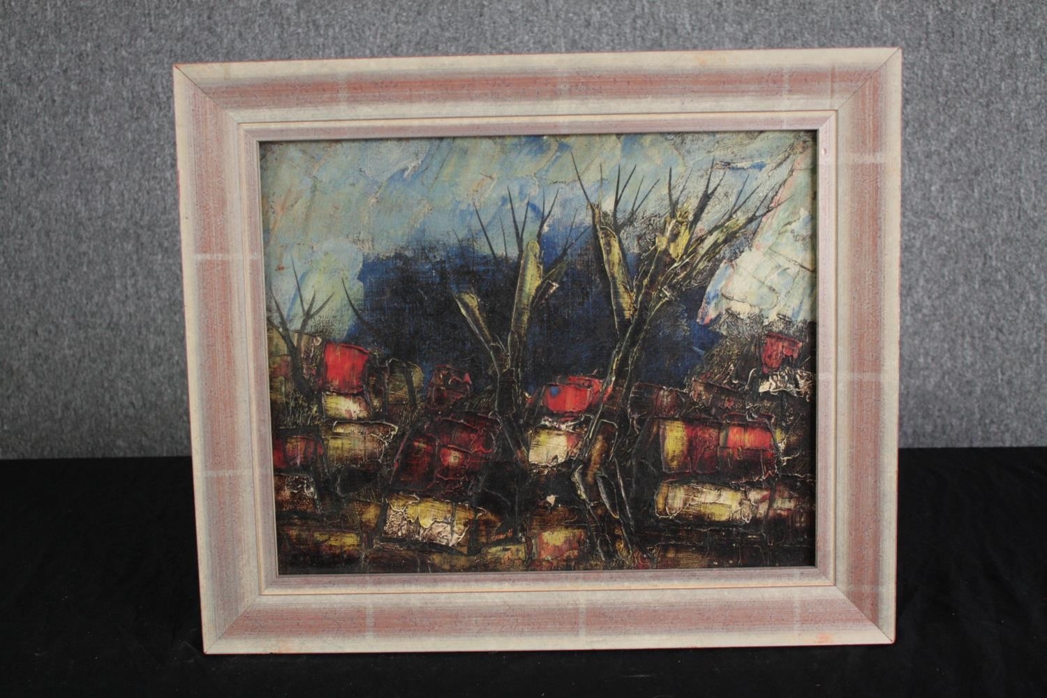 Expressionist School, 20th Century | trees in a landscape | MutualArt