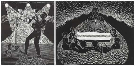 Sandile Goje | Legendary; Because it's Your Special Day, two | MutualArt