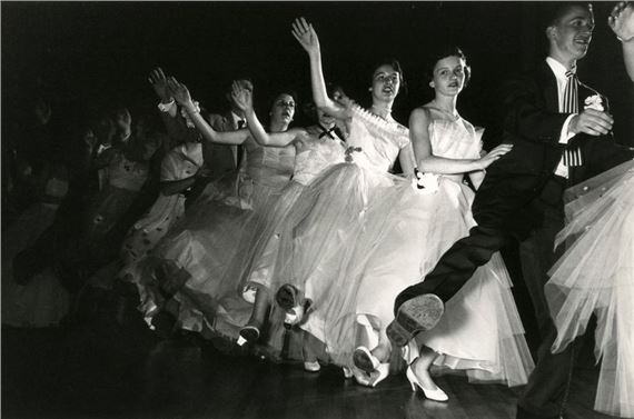 Cornell Capa | Bunny hop [High school dance]. USA (Circa 1970) | MutualArt