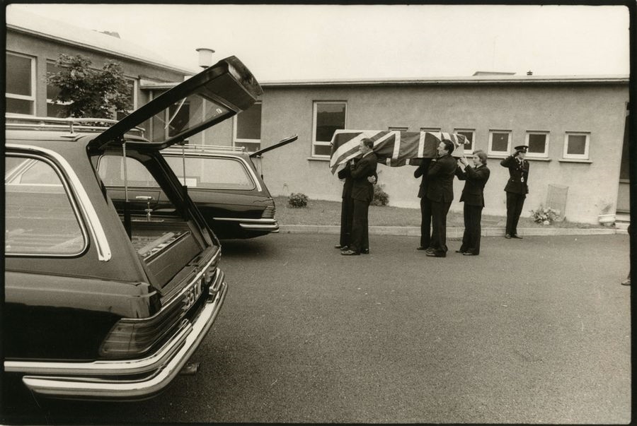 Sebastião Salgado | Funeral of Christopher Ewart-Biggs (1976) | MutualArt