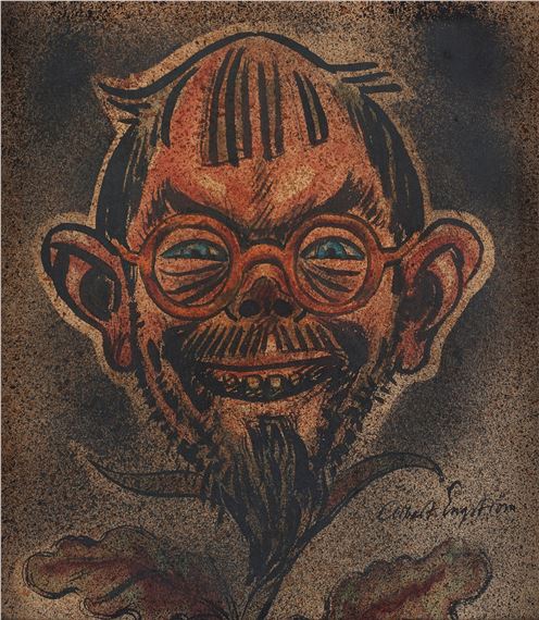 Albert Engström | Self portrait | MutualArt