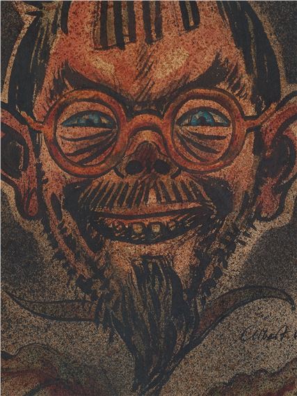 Albert Engström | Self portrait | MutualArt