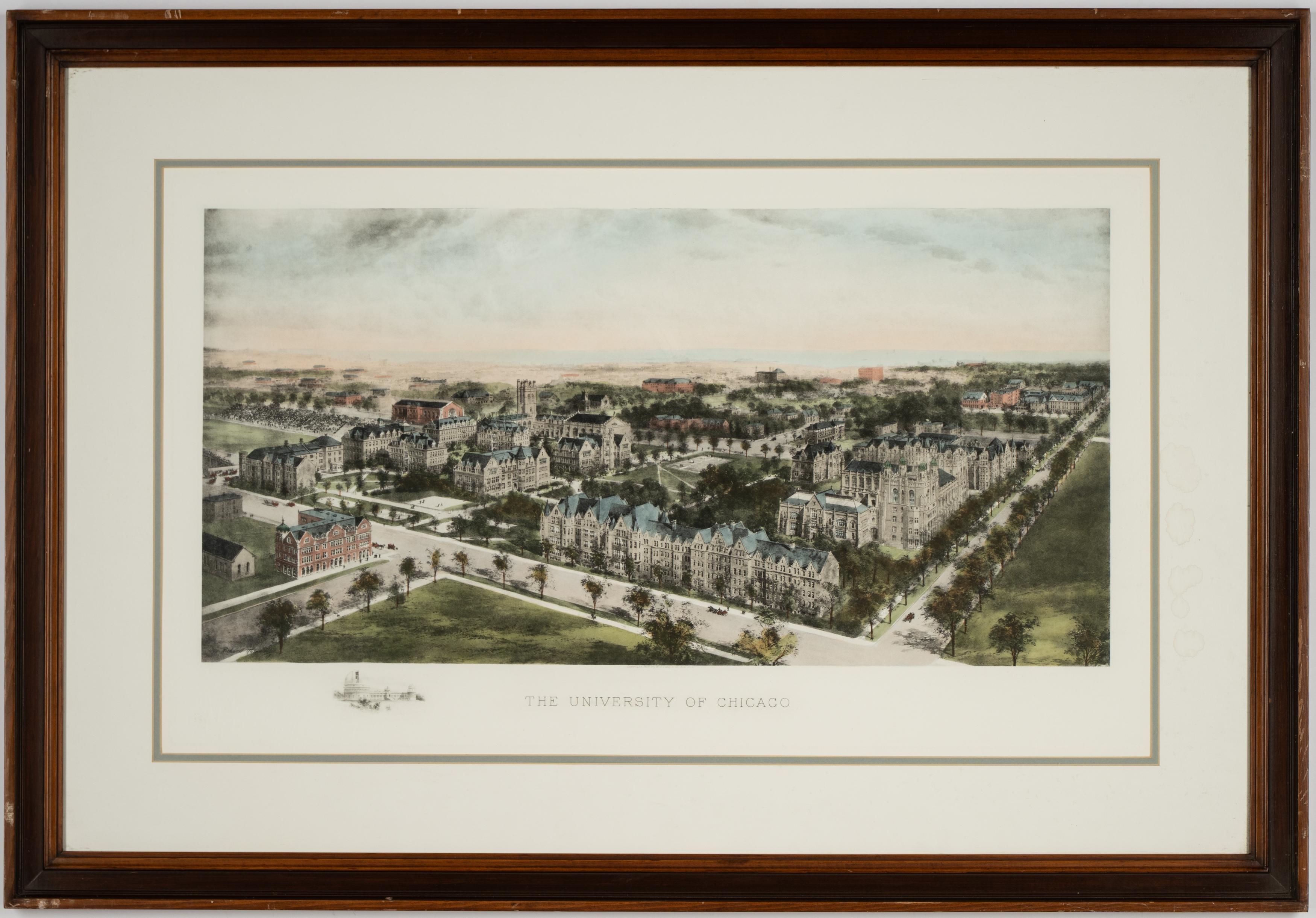 Richard Rummell | UNIVERSITY OF MICHIGAN CAMPUS IN 1907 | MutualArt