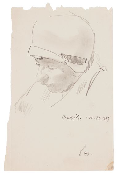 Lotte Laserstein | Porträt Traute Rose (1980) | MutualArt