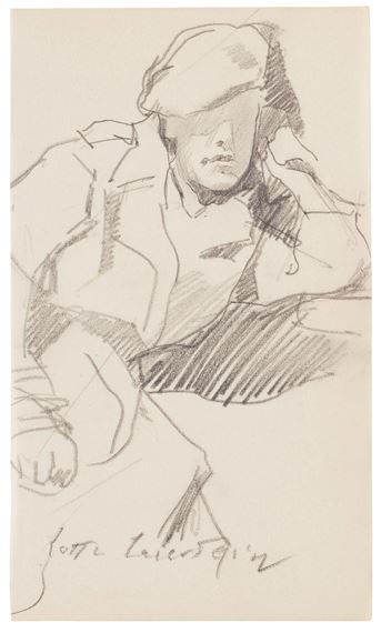 Lotte Laserstein | Porträt Traute Rose (1980) | MutualArt