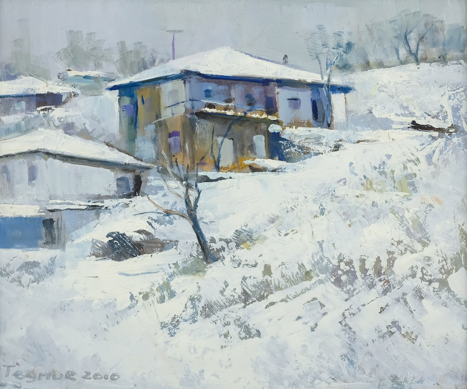 Teymur Agalioglu | Winter peysage (2010) | MutualArt
