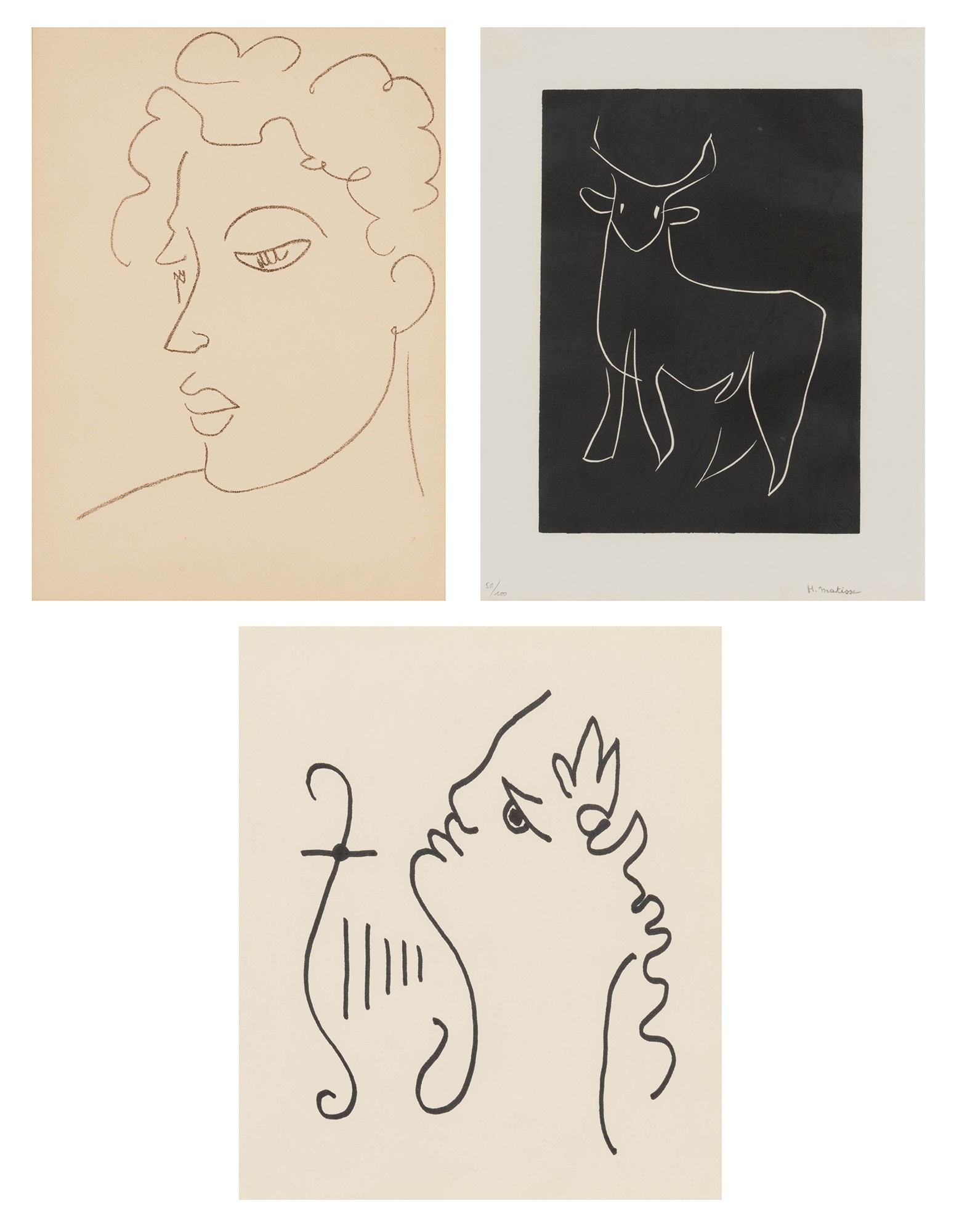 Henri Matisse | Florilège des amours de Ronsard, Paris, Albert Skira ...