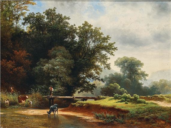 Josef Holzer | Kühe | MutualArt