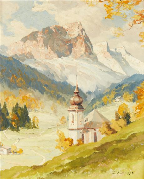 Hans Maurus | Maria Oern, Berchtesgaden | MutualArt