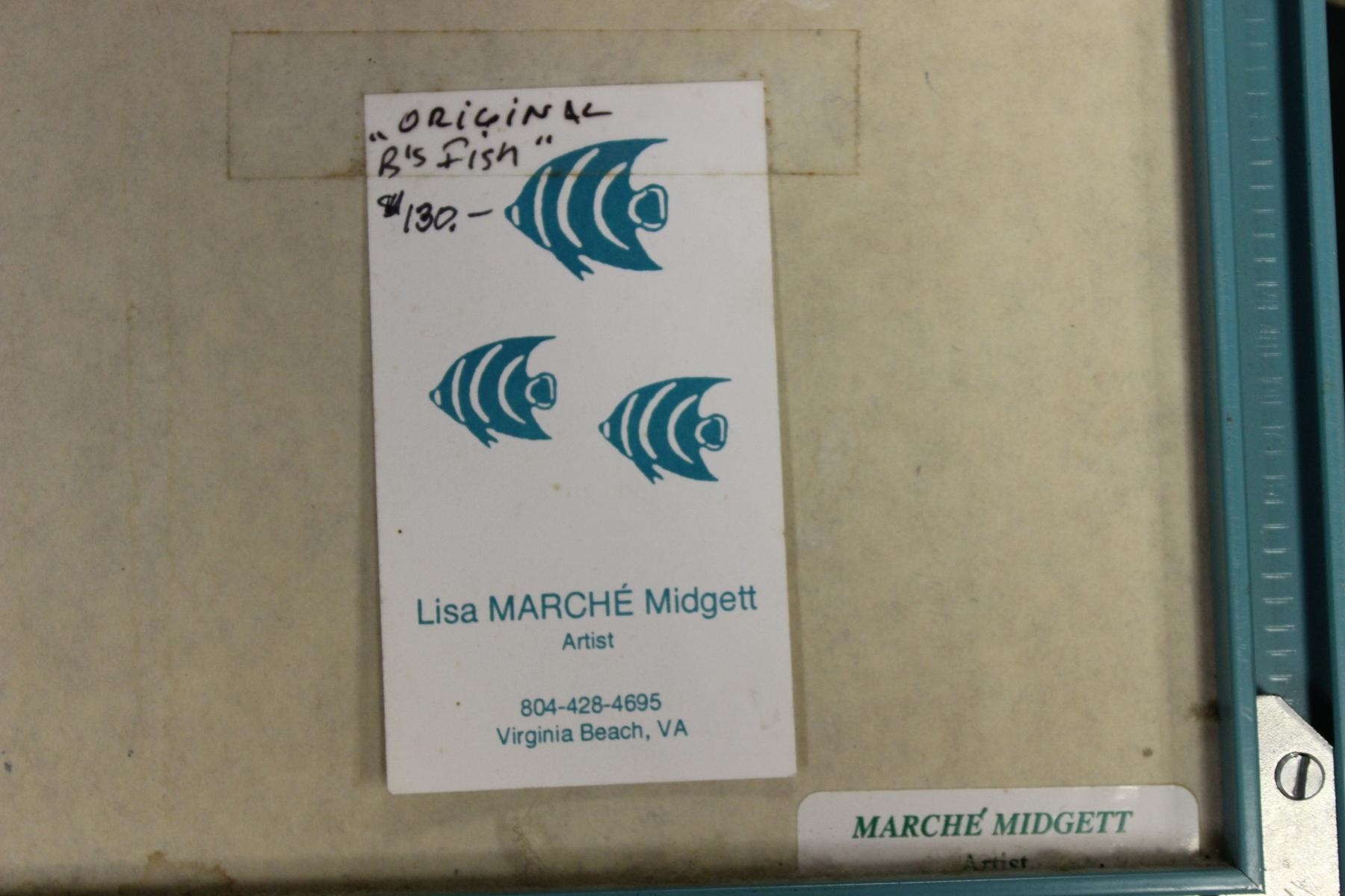 Lisa Marche | A Pencil Drawing of a Fish | MutualArt