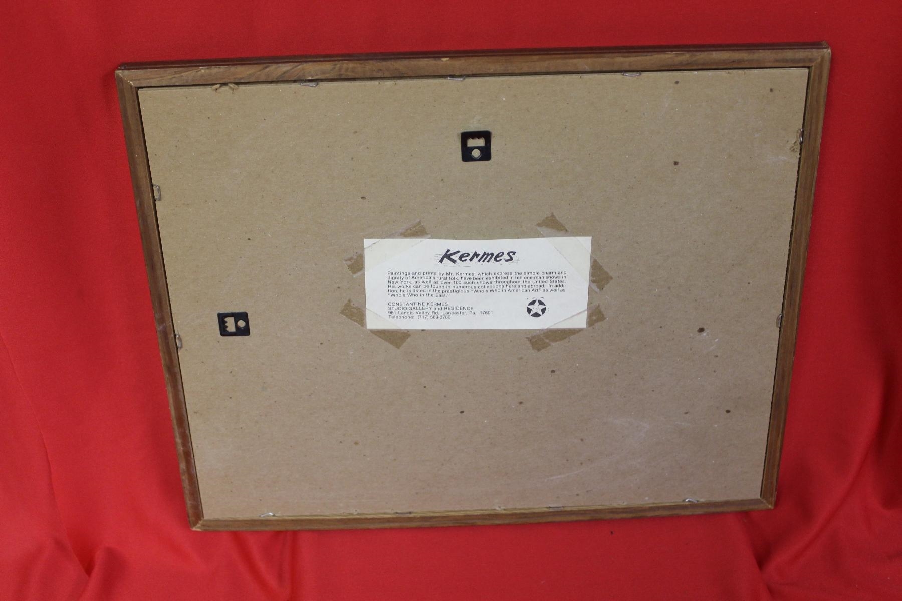 Constantine Kermes | A Signed Print/Lithograph by Constantine Kermes ...