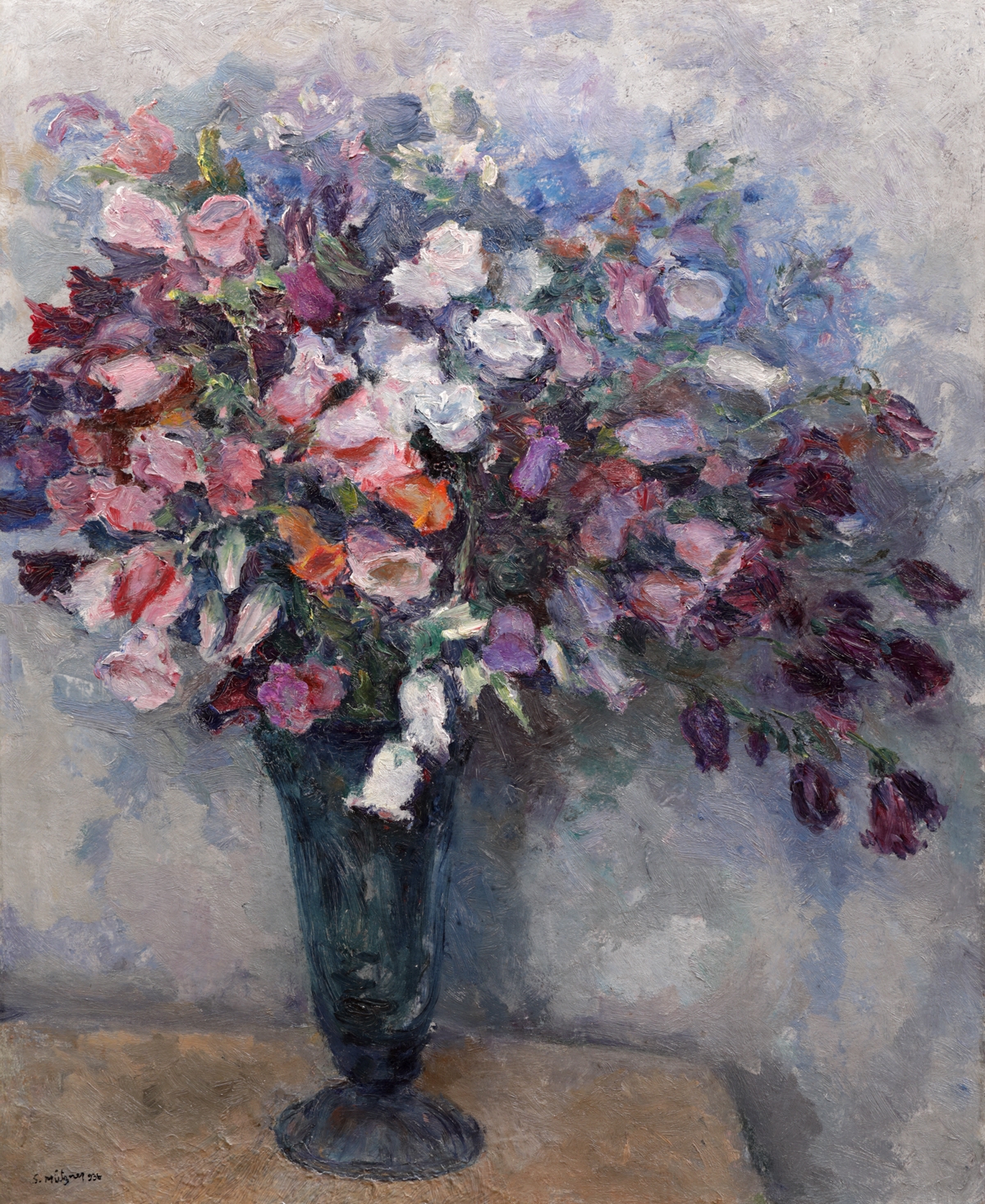 Samuel Mutzner | Lisianthus Bouquet (1936) | MutualArt