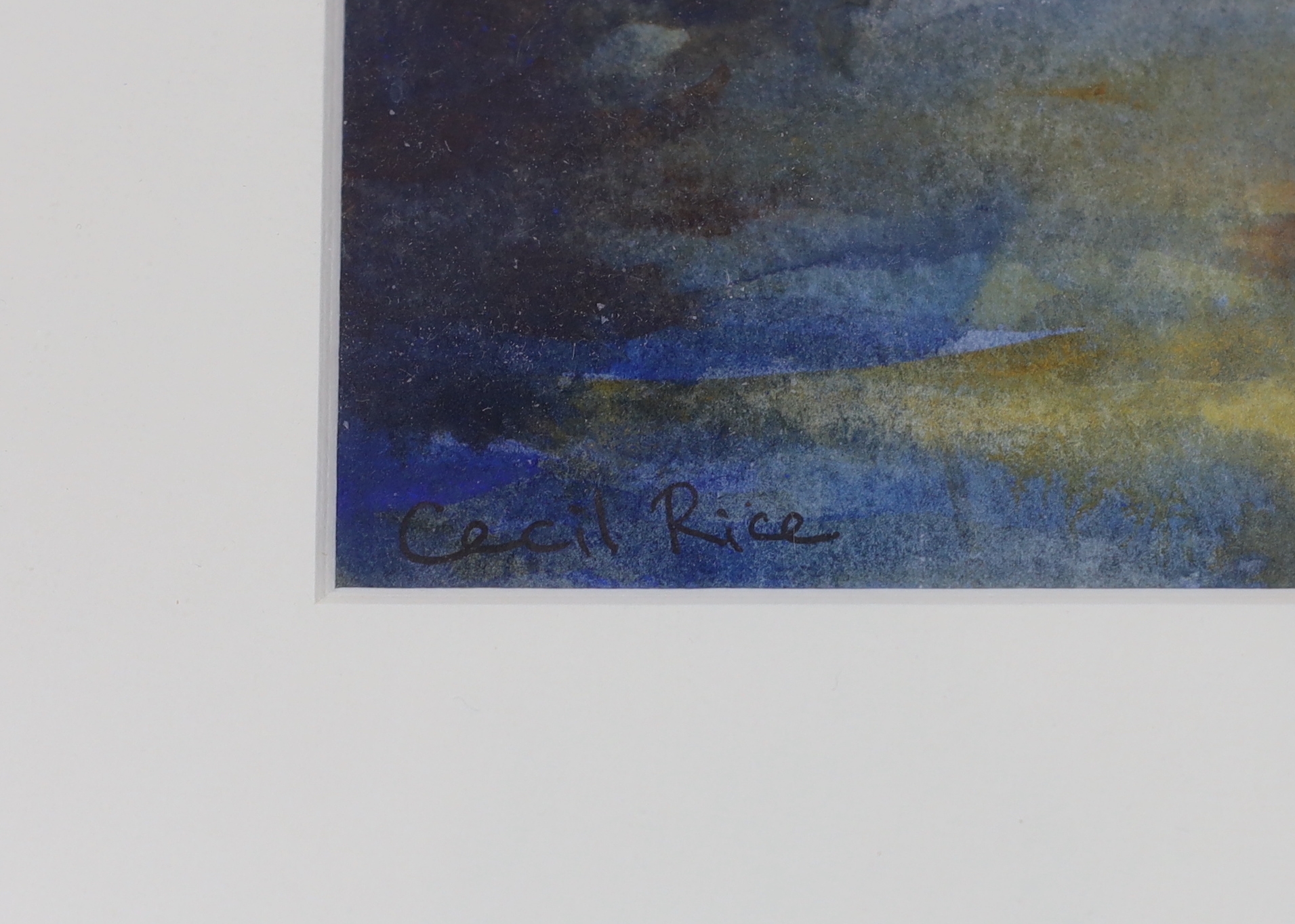 Cecil Rice | Venetian canal | MutualArt