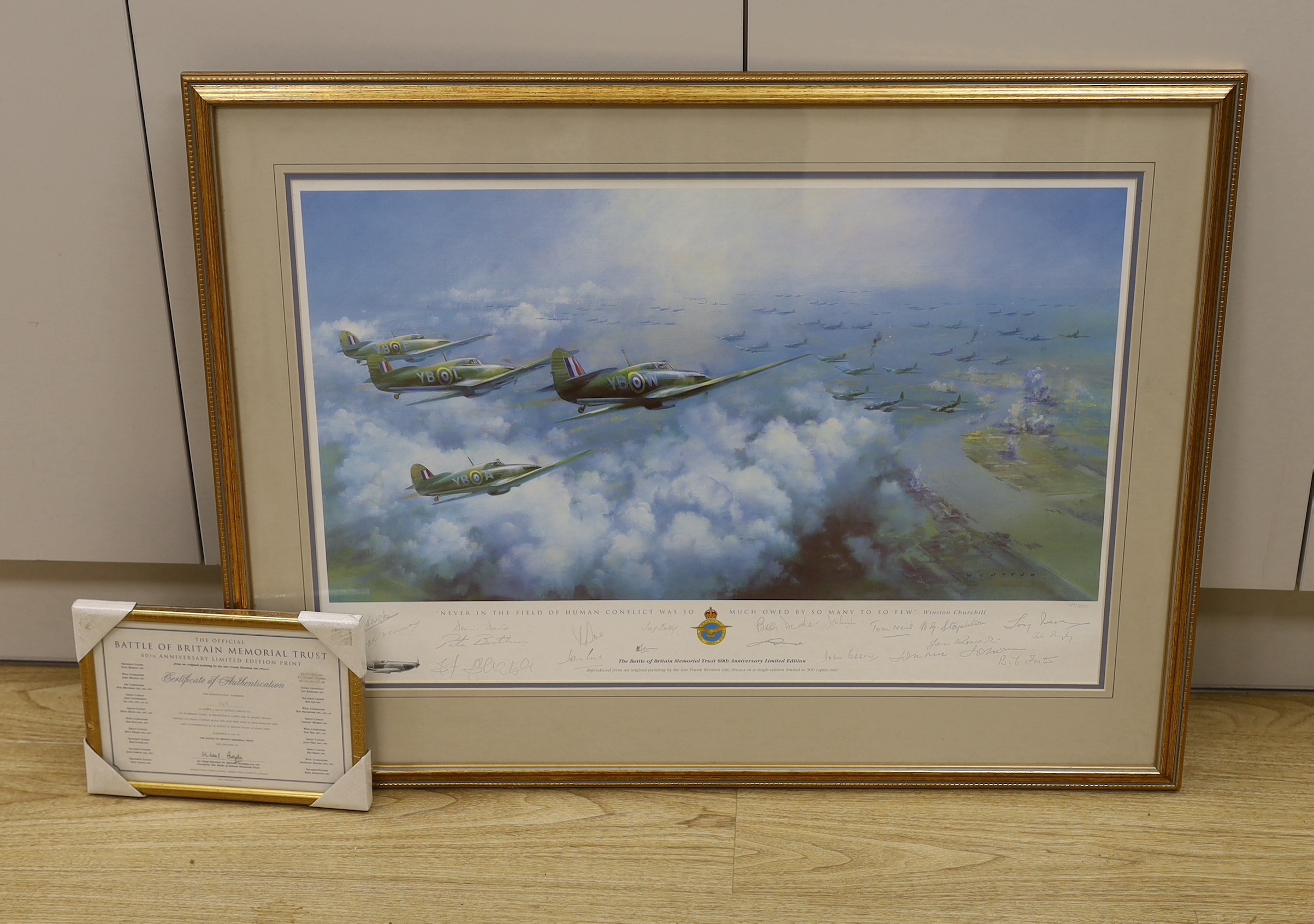 Frank Wootton | The Battle of Britain Memorial Trust 60th Anniversary ...