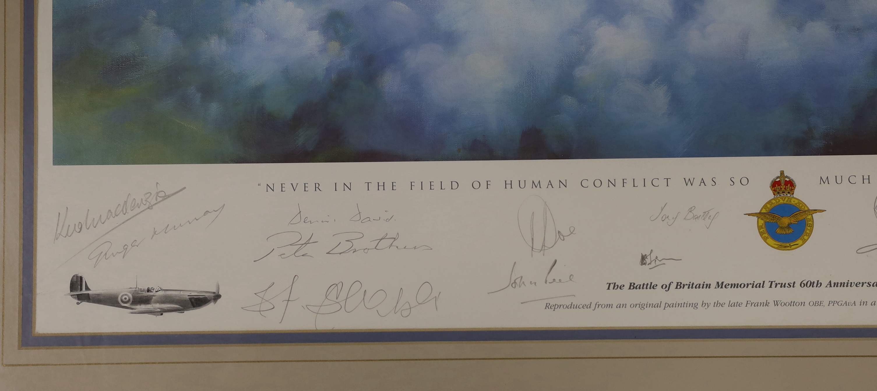 Frank Wootton | The Battle of Britain Memorial Trust 60th Anniversary ...