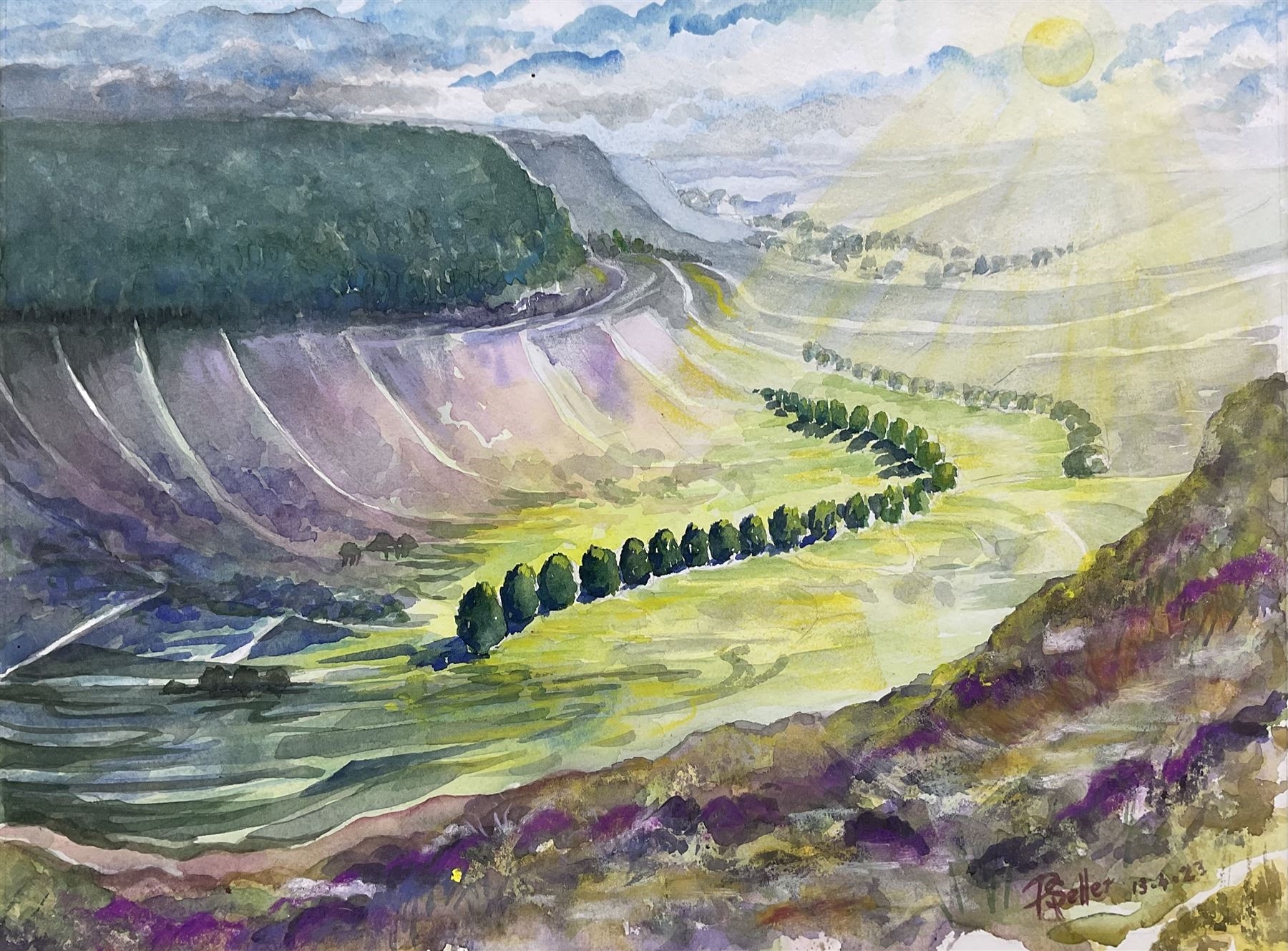 Paula Seller | Hole of Horcum | MutualArt
