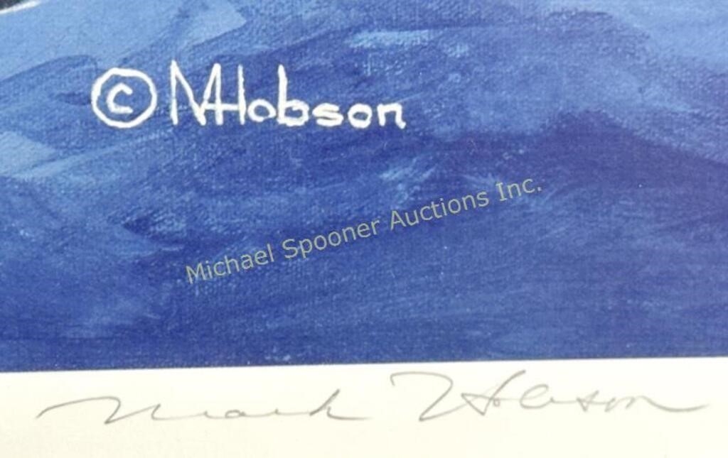 Mark Hobson | MARK HOBSON - SIGNED LIMITED EDITION PRINT | MutualArt