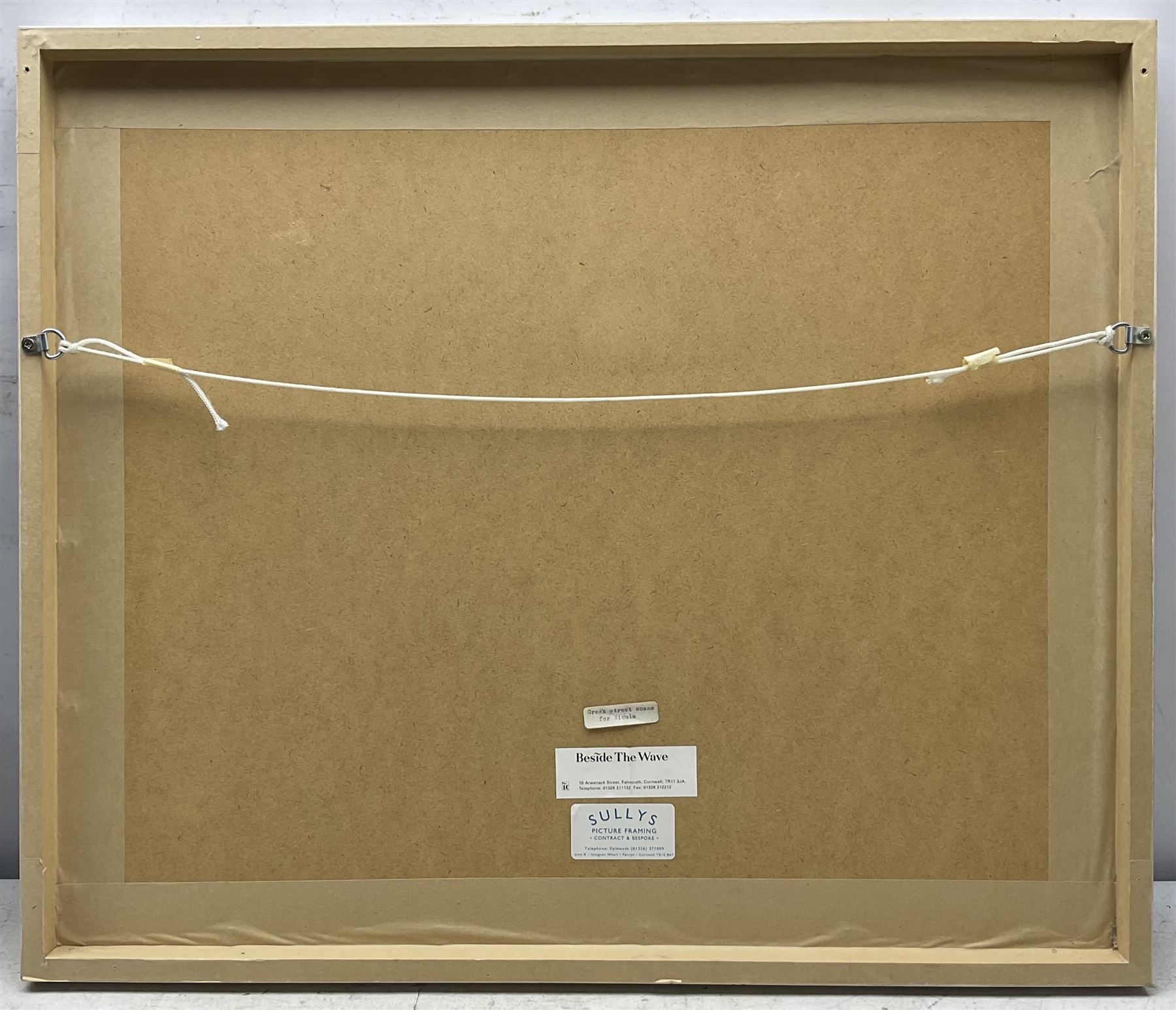 Richard Tuff | Greek Street Scene | MutualArt