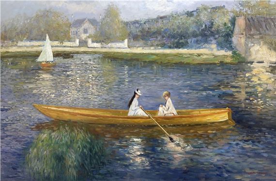 Pierre-Auguste Renoir | The Skiff (La Yole) | MutualArt