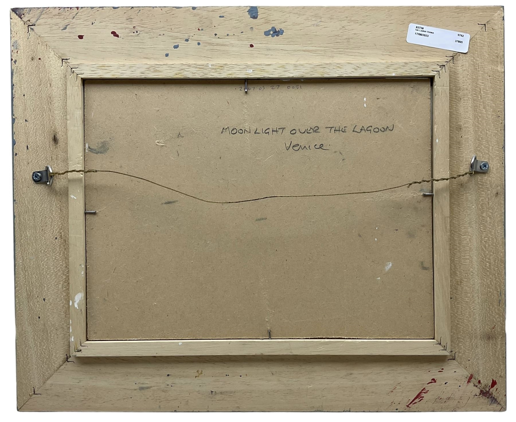 Ian Layton | Moonlight over the Lagoon - Venice (2007) | MutualArt