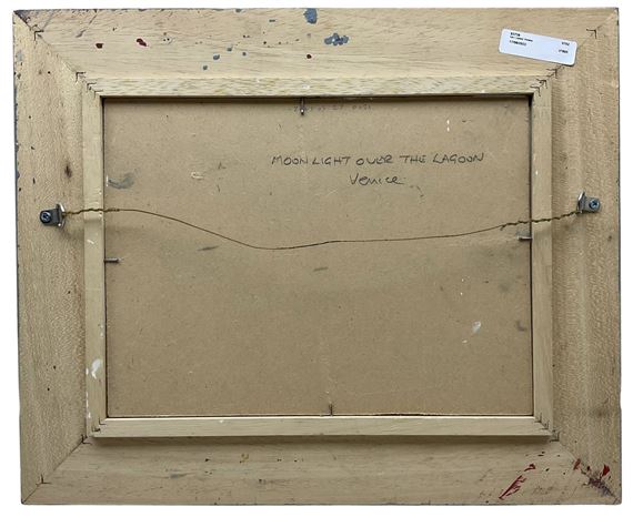 Ian Layton | Moonlight over the Lagoon - Venice (2007) | MutualArt