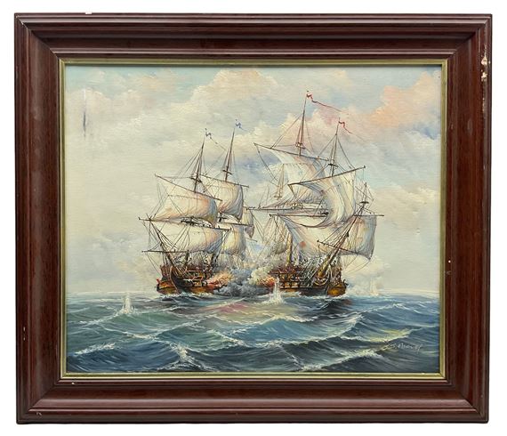 J. Harvey | Sea Battle | MutualArt