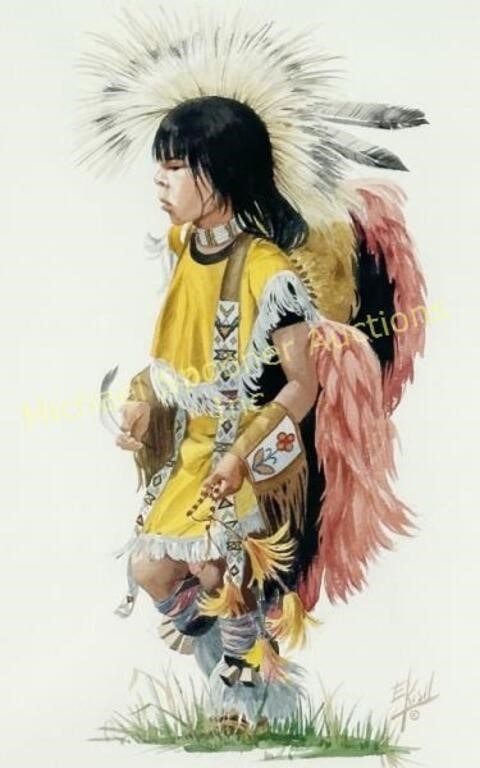 Ely Kish | ELY KISH - WATERCOLOUR | MutualArt