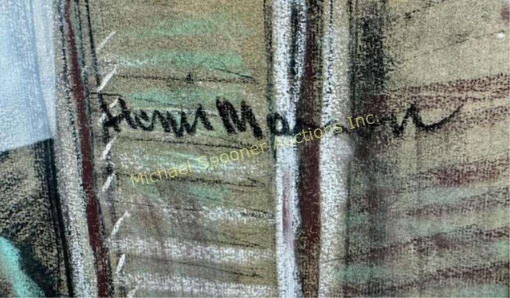 Henri Leopold Masson | HENRI LEOPOLD MASSON - PASTEL ON PAPER | MutualArt