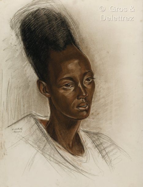 Marthe De Witte | Portrait of a Tutsi Woman, Nganza | MutualArt