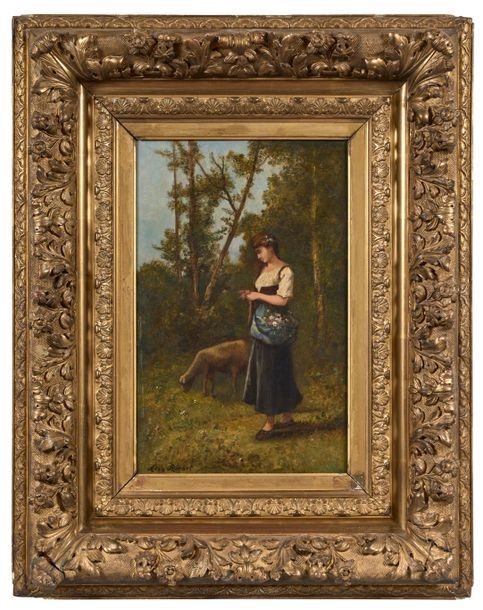 Léon Richet | La Bergère | MutualArt