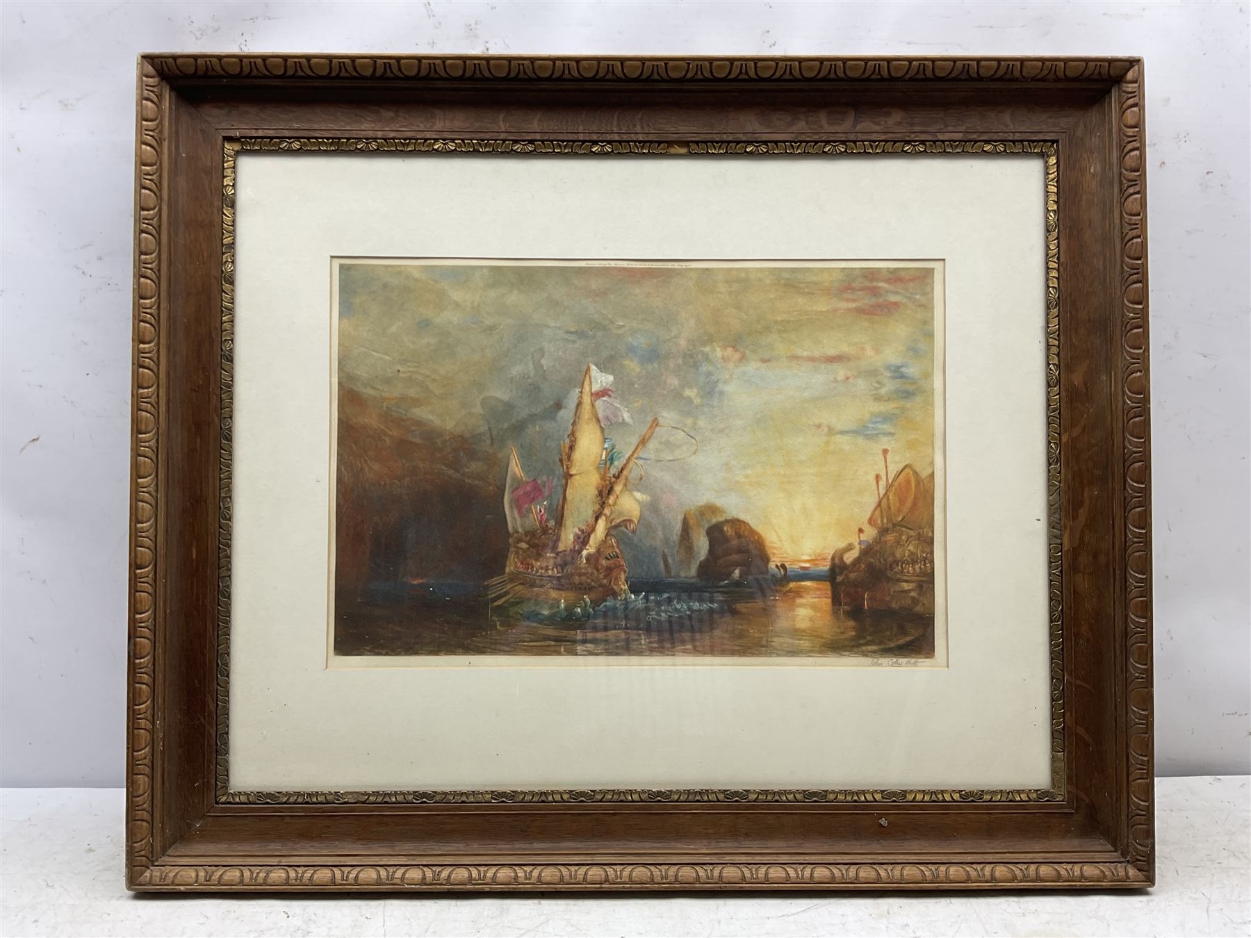 Joseph Mallord William Turner | Ulysses Deriding Polyphemus | MutualArt