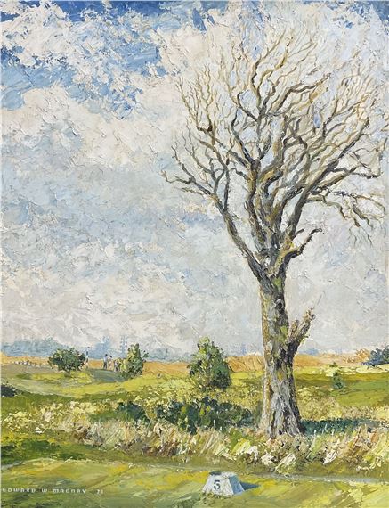 Edward W Magnay | Temporary Tree | MutualArt