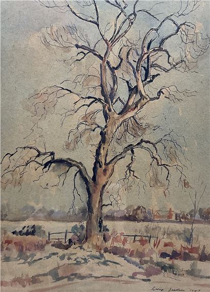 George Jackson | Tree in Winter (1947) | MutualArt