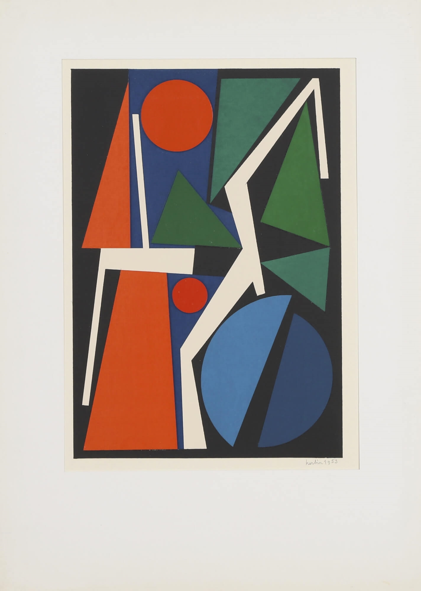 Auguste Herbin | BIEN (1952) | MutualArt