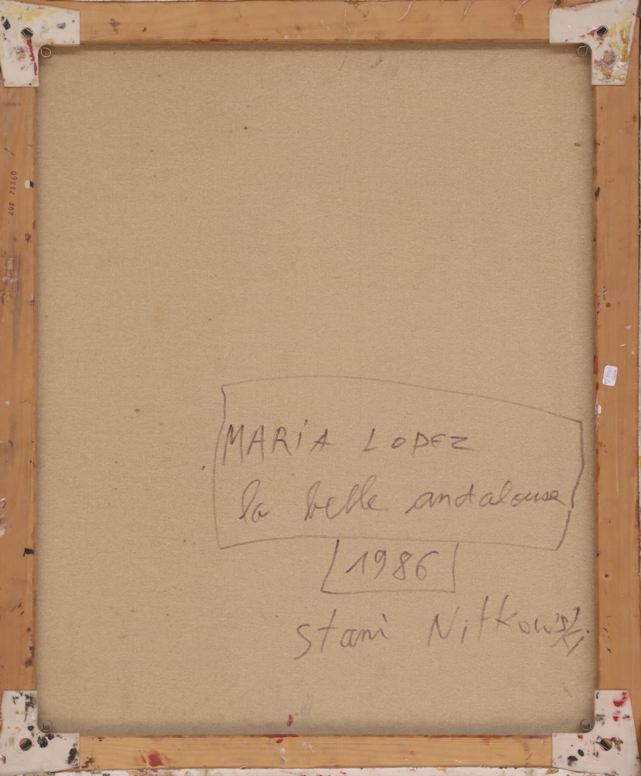 Stani Nitkowski | Maria Lopez la belle andalouse, 1986 (1986) | MutualArt