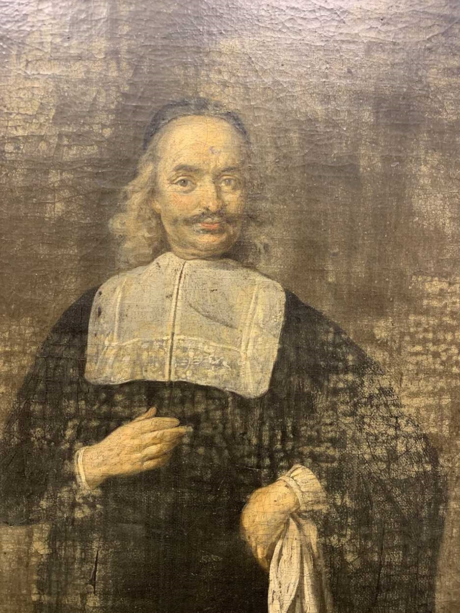 Gerard Terborch | Portrait of a gentleman standing full length, in ...