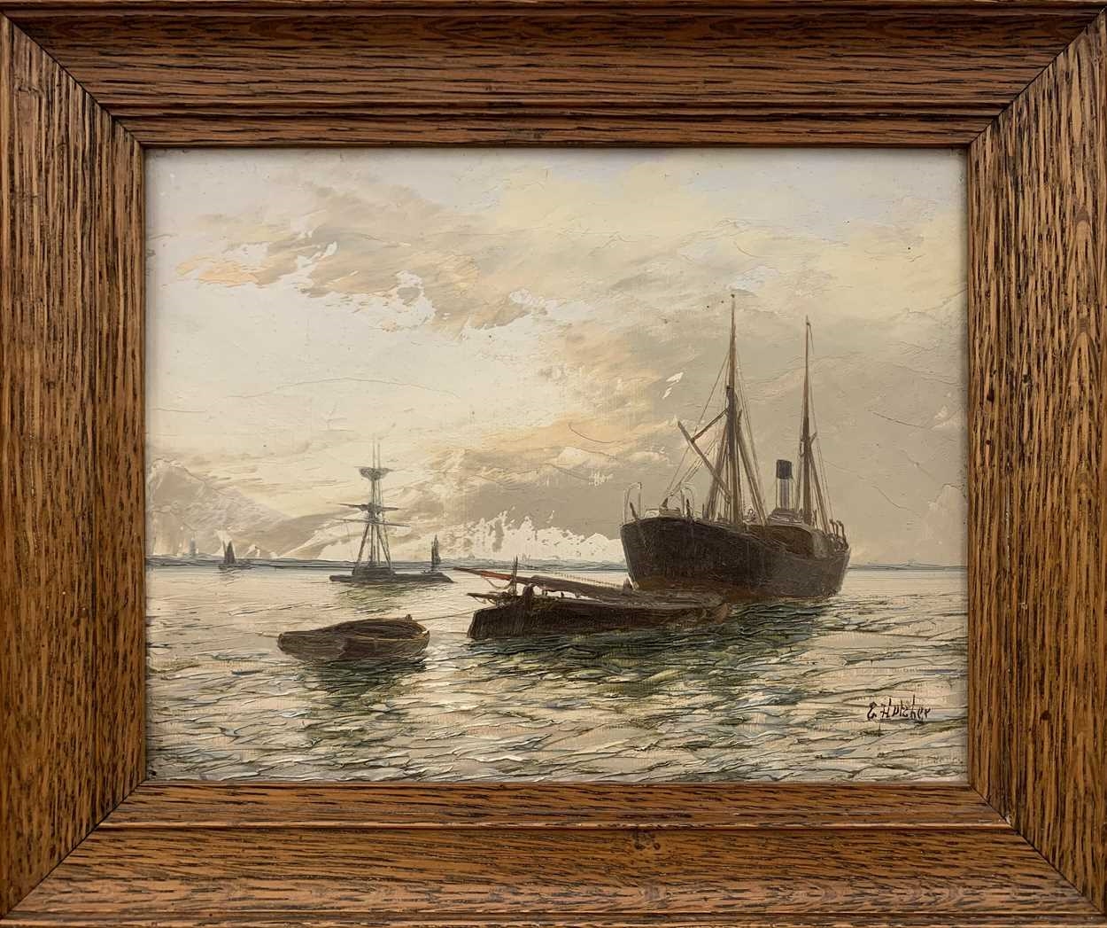 Edward Henry Eugene Fletcher | Shipping scenes | MutualArt